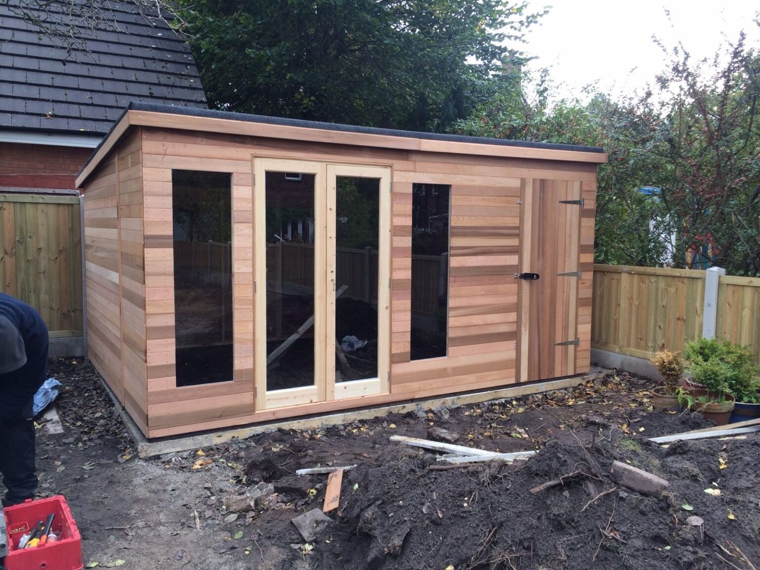 Cedar Wood Sheds - Red Cedar Clad Garden Buildings